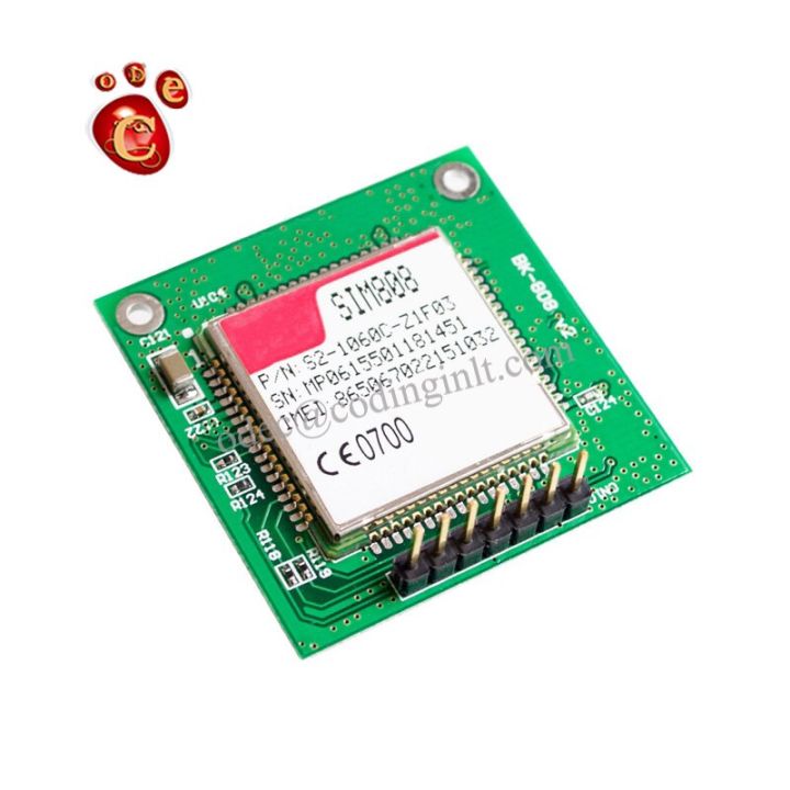 แผ่นอะแดปเตอร์ BK-SIM808 GPS GSM GPRS Bluetooth Integrated Module ...