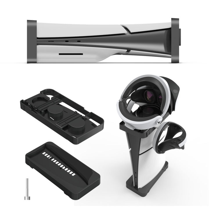 Dual-purpose stand for PS5 SLIM and PS VR2Standing and landscape ...