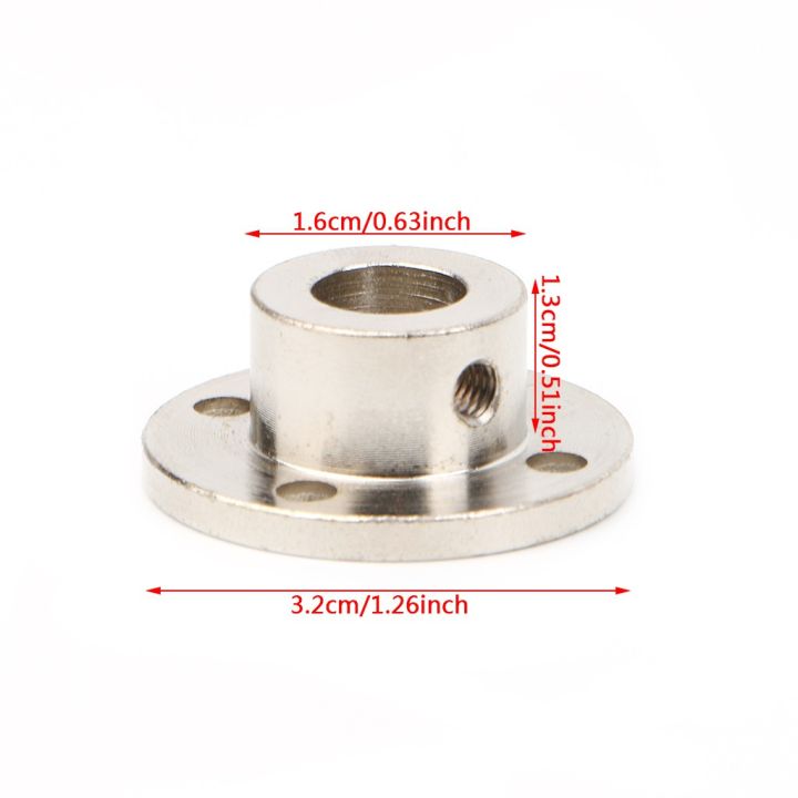 10mm Rigid Flange Coupling Motor Guide Shaft Coupler Motor Connector ...