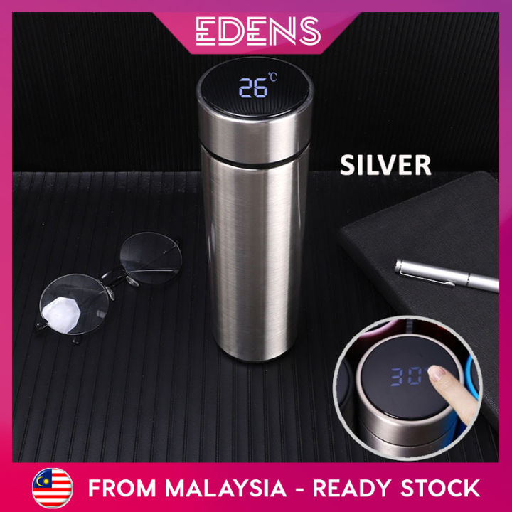 EDENS 304 Stainless Steel Smart Insulation Vacuum Cup 500ml Portable ...