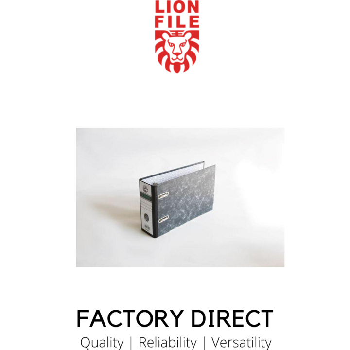 LION Voucher File 3" B5 - For receipts or small half A4 size documents ...