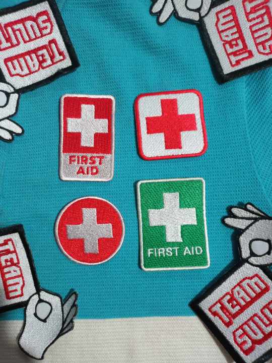 patch medic sign logo embroidery Occupational health and safety ohs ...