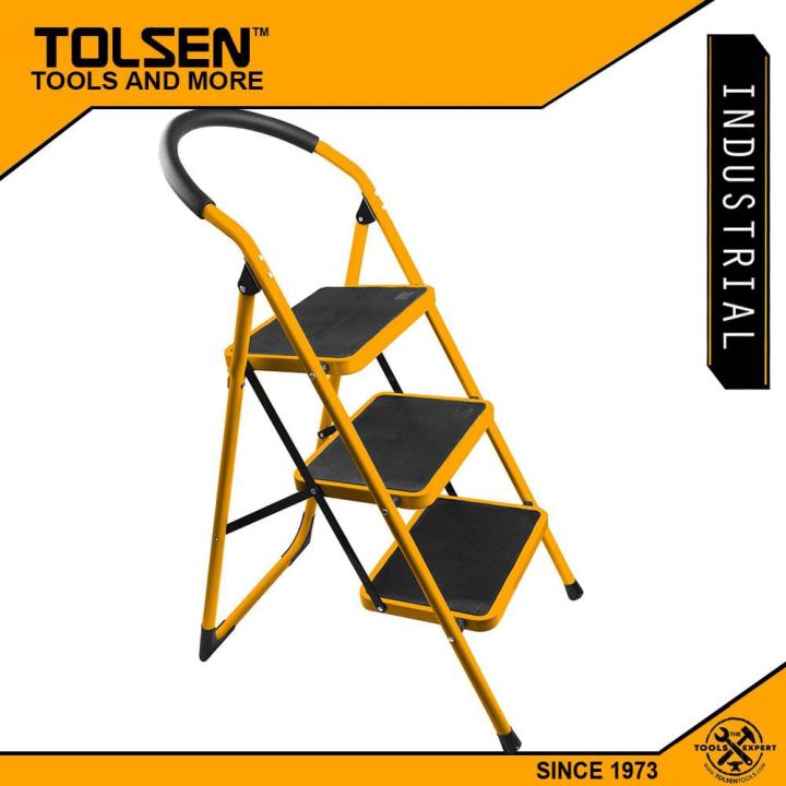 Tolsen Industrial Steel Ladder 150KG (2 Step | 3 Step | 4 Step | 5 Step ...