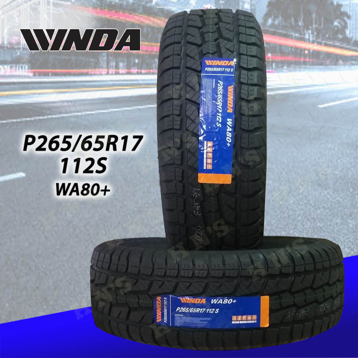 Winda Tires 265/65 R17 WA80+ 1 piece ( P265/65R17 ) for SUV | Lazada PH