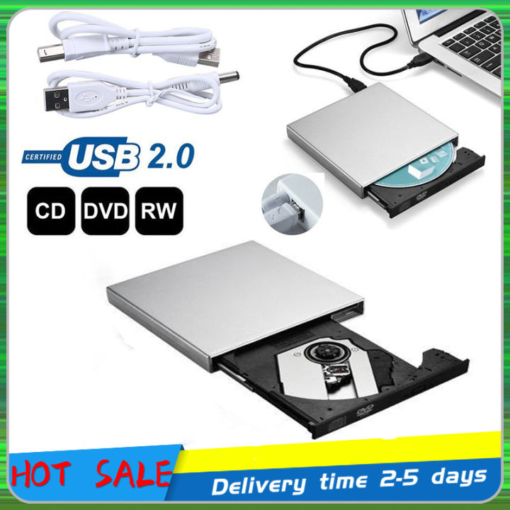GSE USB Optical Drive USB 2.0 External CD-RW Burner Drive CD DVD ROM ...