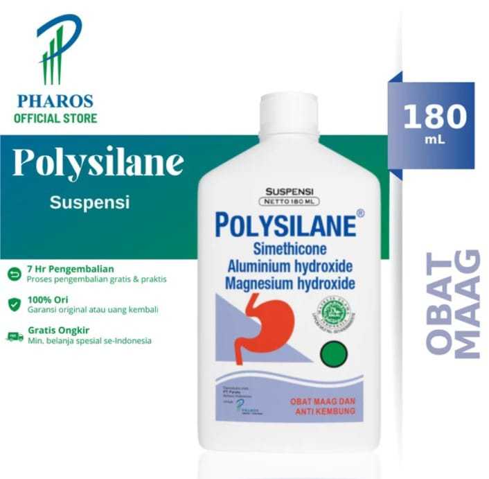 Polysilane Sirup 180ml | Lazada Indonesia