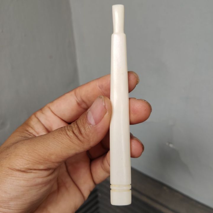 pipa rokok / once rokok / tulang sapi asli / garis kombinasi | Lazada ...