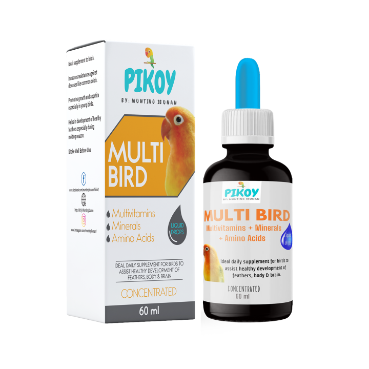 MULTI BIRD - Liquid Multivitamin & Mineral Drops For Birds With ...