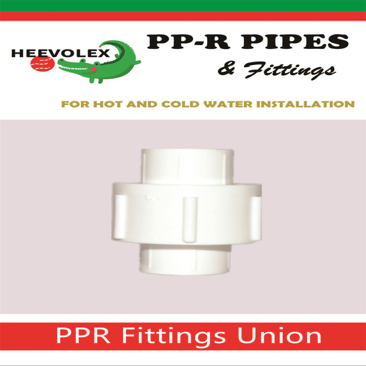 HEEVOLEX PPR Fittings Union Patente 20-63mm (sold per pc) | Lazada PH