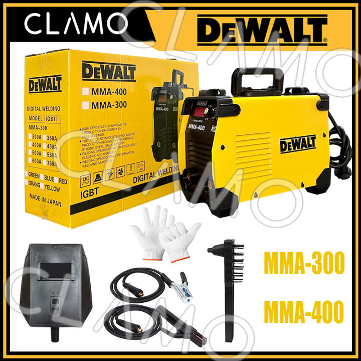 DEWALT inverter welding machine MMA-300A IGBT Inverter DC ARC Welding Machine | Lazada PH