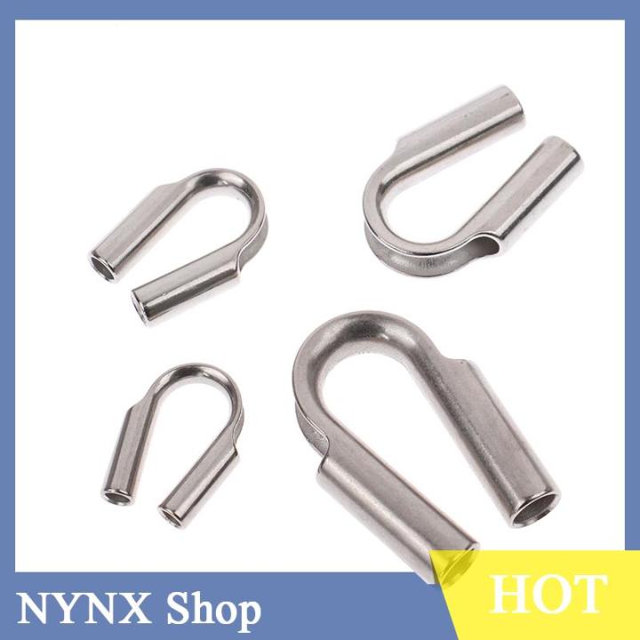 [NYNX] 304 Stainless Steel Thimble 6mm 8mm 10mm 12mm Wire Rope Cable ...