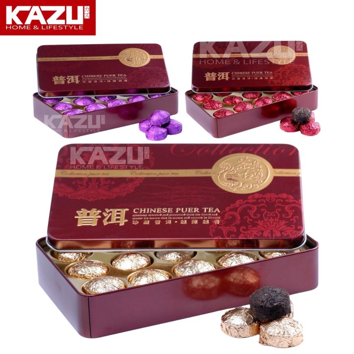KAZU T19 CHINESE PU ER TEA 15PCS/BOX PU ER MIX ROSE TEA / PUERCHA ...