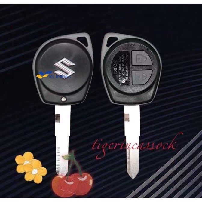 Updating Suzuki straight-handle remote control key casing for replacing Suzuki Swift/Grand ...