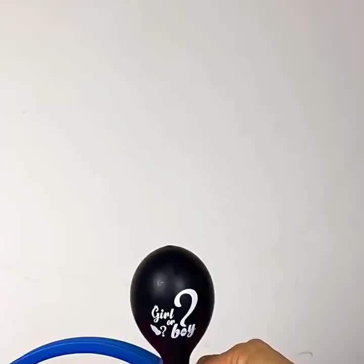 kdgt New Question Mark Boys and Girls girl or boy Rubber Balloons Suit ...