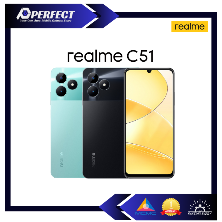 realme C51 (4GB+4GB Extended RAM + 128GB ROM) | Malaysia Set | Ready ...
