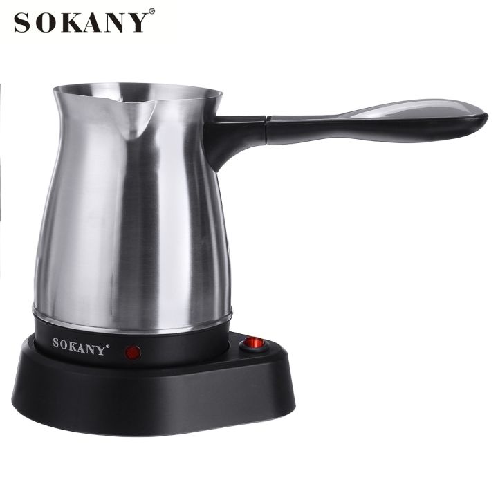SOKANY SK-214 500Ml Stainless Steel Coffee Machine Greek Turkish Coffee ...