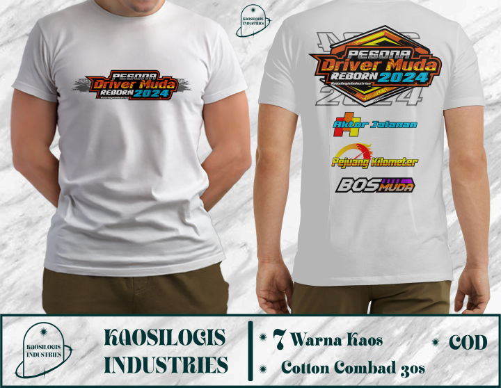 Kaos Pesona Driver Muda Reborn 2024 New Desain - Kaosilogis | Lazada ... Kaos Pesona Driver Muda Reborn 2024 New Desain - Kaosilogis | Lazada ...