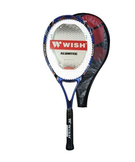 WISH TENNIS RACKET ALUMTEC 2509 WITH BAG | Lazada PH