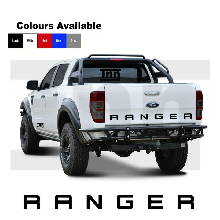 Rear Tailgate Decal Sticker FOR FORD RANGER T6 T7 PX WILDTRAK size 50 x ...