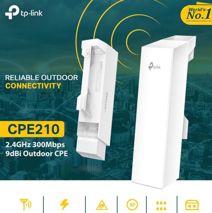 Tp-link Cpe Outdoor 5ghz 13dBi Antenna Wireless Bridge, 12/21/2023