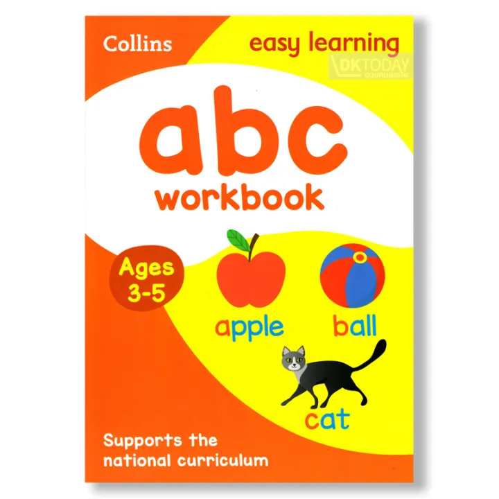 COLLINS EASY LEARNING PRESCHOOL : ABC WORKBOOK (AGES 3-5) BY DKTODAY ...