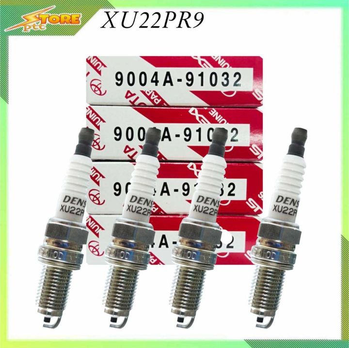 หัวเทียน โตโยต้า XU22PR9 / 9004A-91032 ทั่วไป ( 1ชุด4หัว ) TOYOTA ...