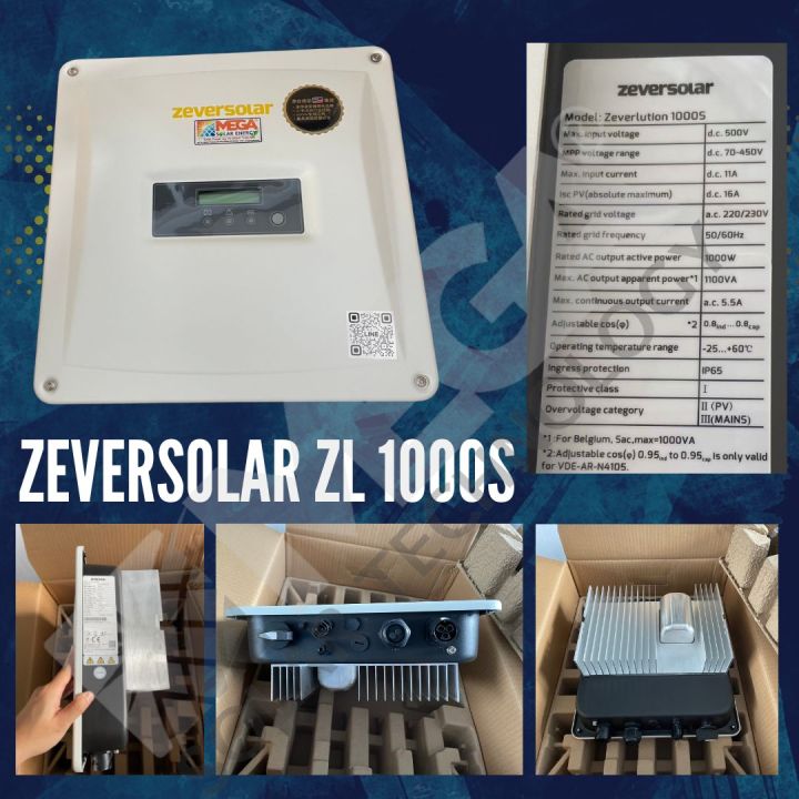 Zever inverter ระบบ ออนกริด กำลังผลิต 1-1.5-2-3 Kw รันนิ่งๆ ระบบง่ายๆ ...