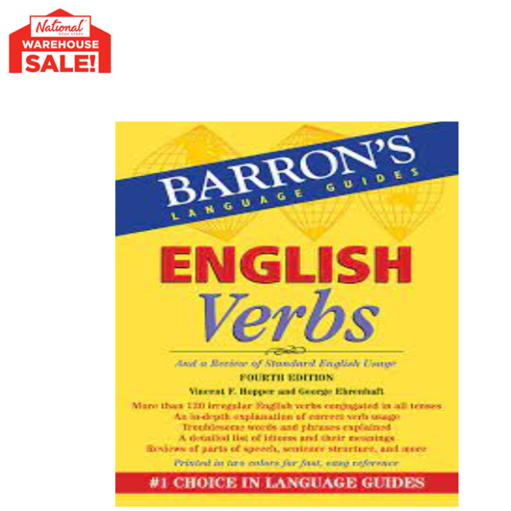 BARRON'S LANGUAGE GUIDES ENGLISH VERBS | Lazada PH
