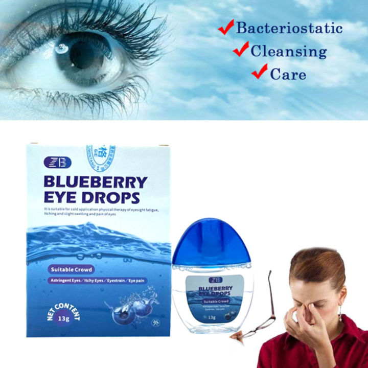 Original Eyedrops Blueberries Eye Drops For Clear Vision Dry Eyes Anti ...