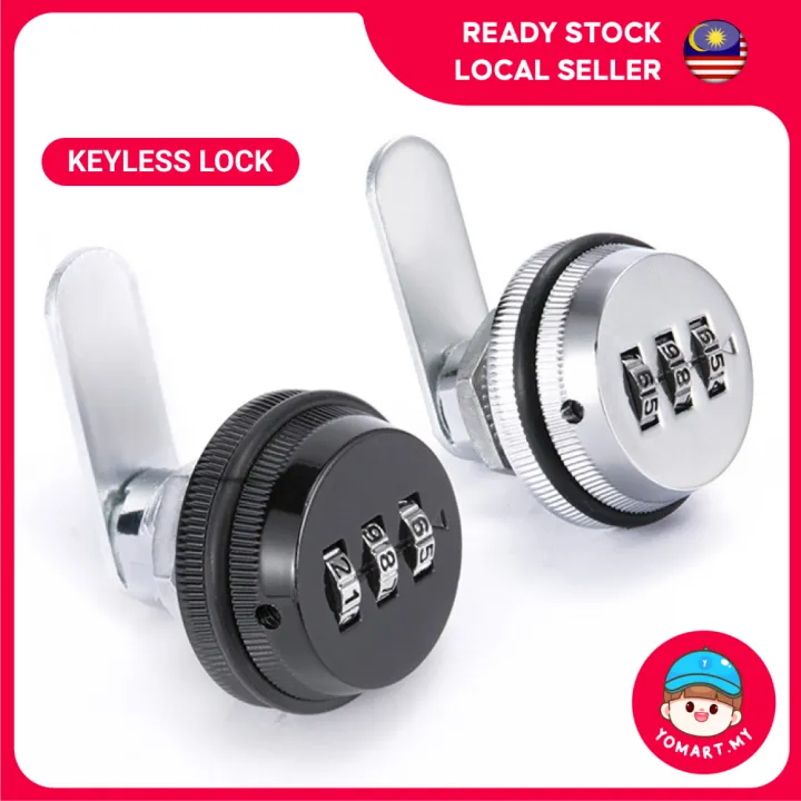 3 digit Combination Keyless 3Digit Number Password Pin Code Zink Alloy ...