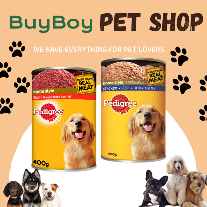 Pedigree Adult Beef/Chicken 400g/700g in Can | Lazada PH