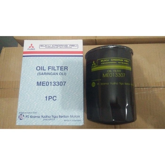 Filter Saringan Oli Mitsubishi Canter PS125 Original KTB ME013307 ...