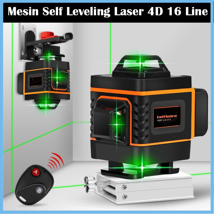 Kirim Cepat Taffware Hilda Mesin Self Leveling Laser 4D 16 Line with ...