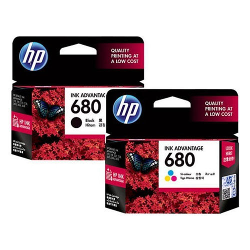 HP 680 - DeskJet Ink Advantage 1110, 1115, 1118, 2130, 2135, 2138, 2675 ...