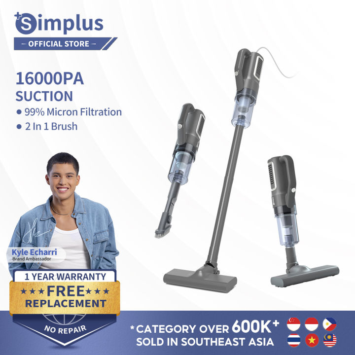 Simplus Upgraded 3 In 1 Vacuum Cleaner Portable Vacuum Cleaner Ultra ...