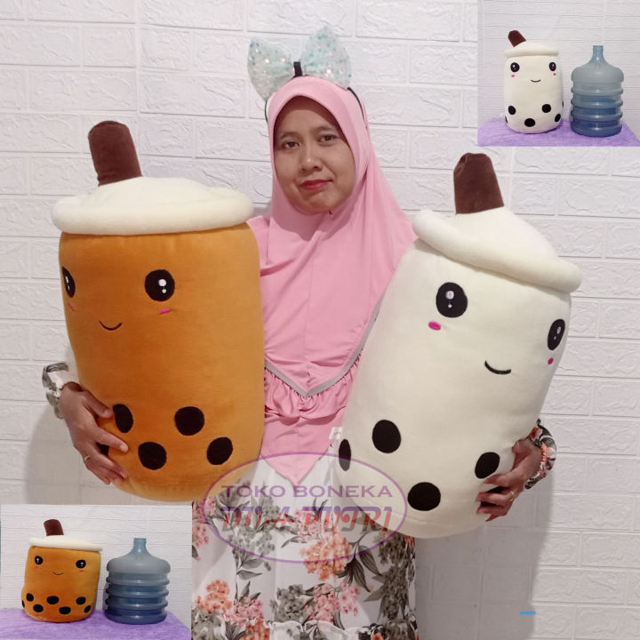 Boneka Boba Lucu Viral ukuran Jumbo 60 cm Murah Lebih Gede Dari Galon ...