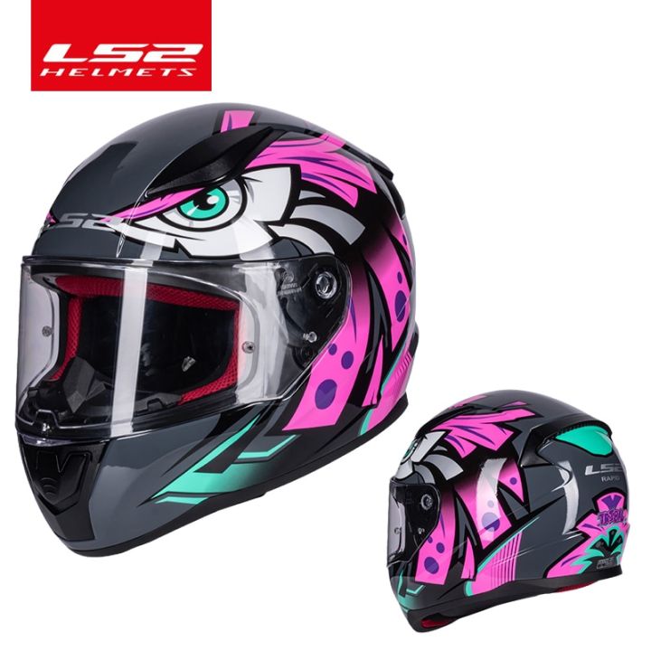 Original LS2 FF353 Full Face Motorcycle Helmet Moto Casque LS2 Rapid ...