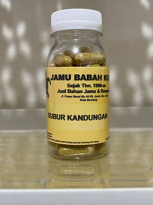 Jamu Babah Kuya - Promil/Subur Kandungan (50 Kapsul) Herbal | Lazada ...