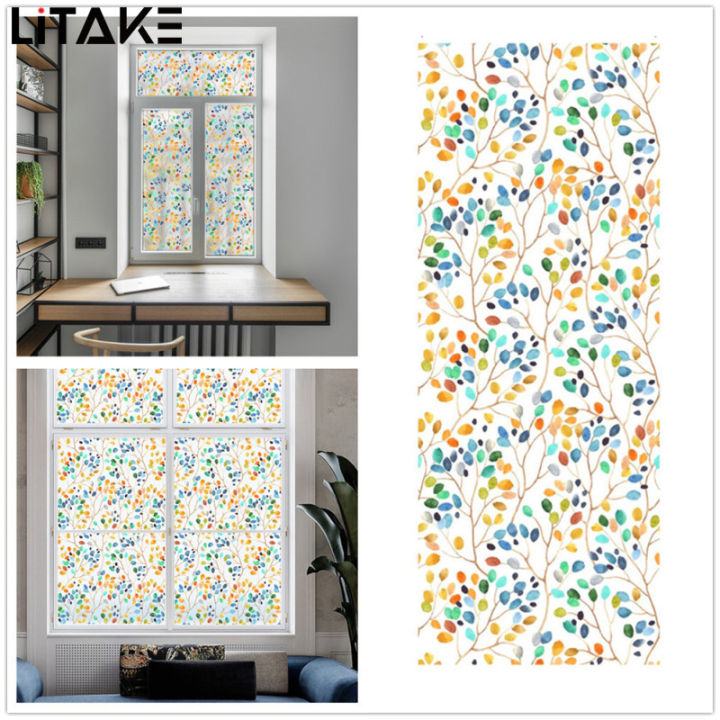 Blackout Window Film Window Frosting Film Electrostatic Adhesive Method ...