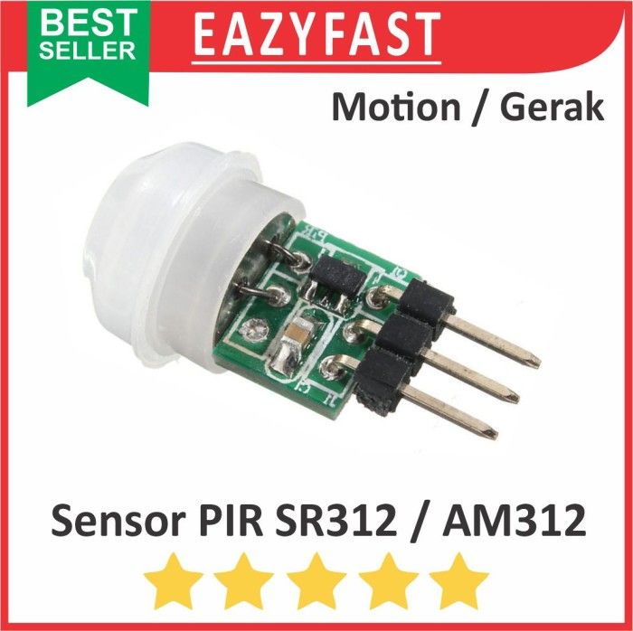 Modul Sensor Gerak PIR SR312 AM312 312 Mini IR Motion Detector Module | Lazada Indonesia