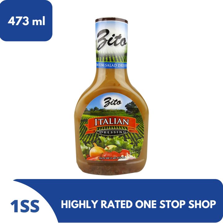 Zito Italian Dressing, 473ml | Lazada PH