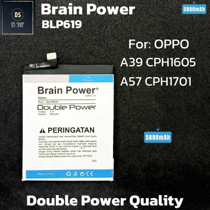 Baterai HP OPPO A39 - A57 BLP619 BLP 619 BLP-619 Ori Double Power ...