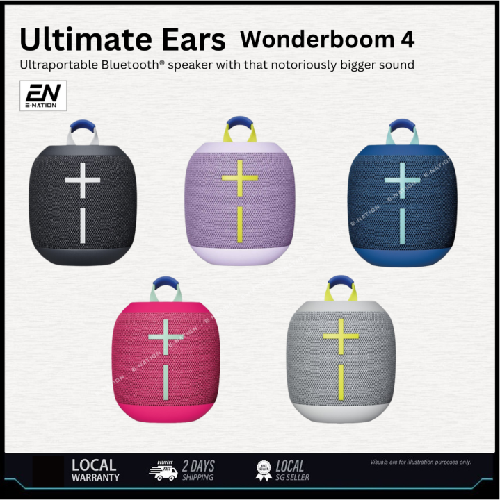 Ultimate Ears Wonderboom 4 | Boom 4 | Megaboom 4 | Everboom | Wireless ...