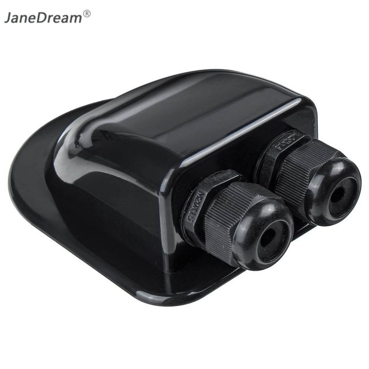 JaneDream Single/Double Holes Caravan Solar Car Junction Box Roof Wire ...