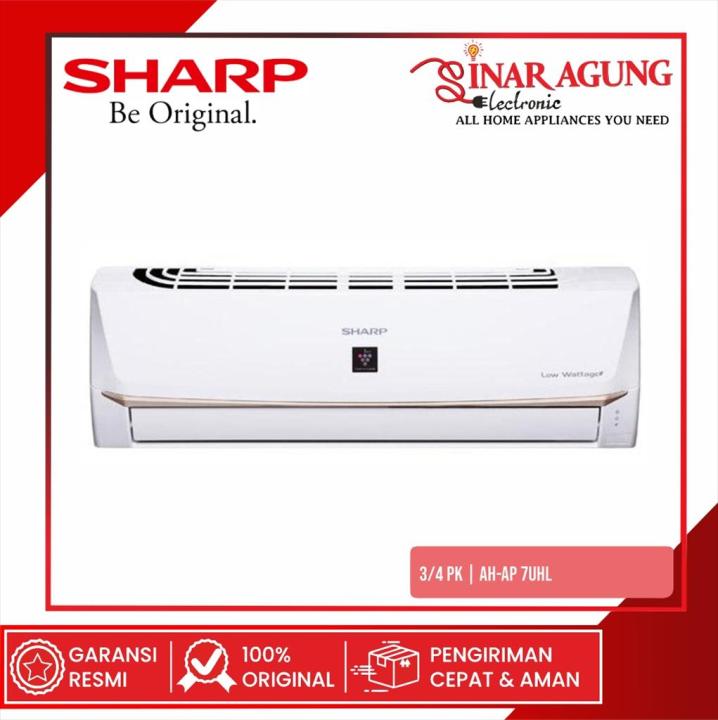 SHARP AHAP7UHL / AHA-P7UHL AC LOW WATT 3/4 PK - GARANSI RESMI | Lazada ...