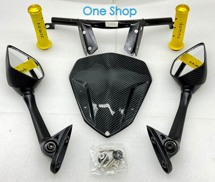 Visor/Led Bracket/Side Mirror With Random Handle Grip | Lazada PH
