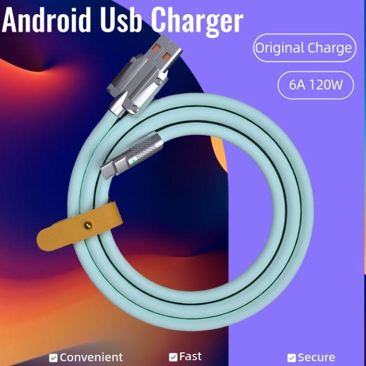 Original Charger Usb Data Cable for Android Charger Makaron Fast ...