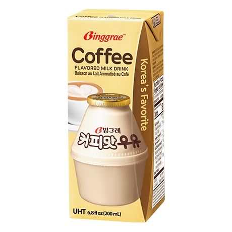 Binggrae Coffee Flavored Milk Drink - 200mL - Korea Favorite Milk Drink | Lazada PH
