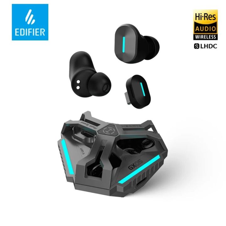 Original New Edifier TWS Bluetooth Earphones Wireless Gaming Earbuds HECATE with 2.4Ghz USB-C ...