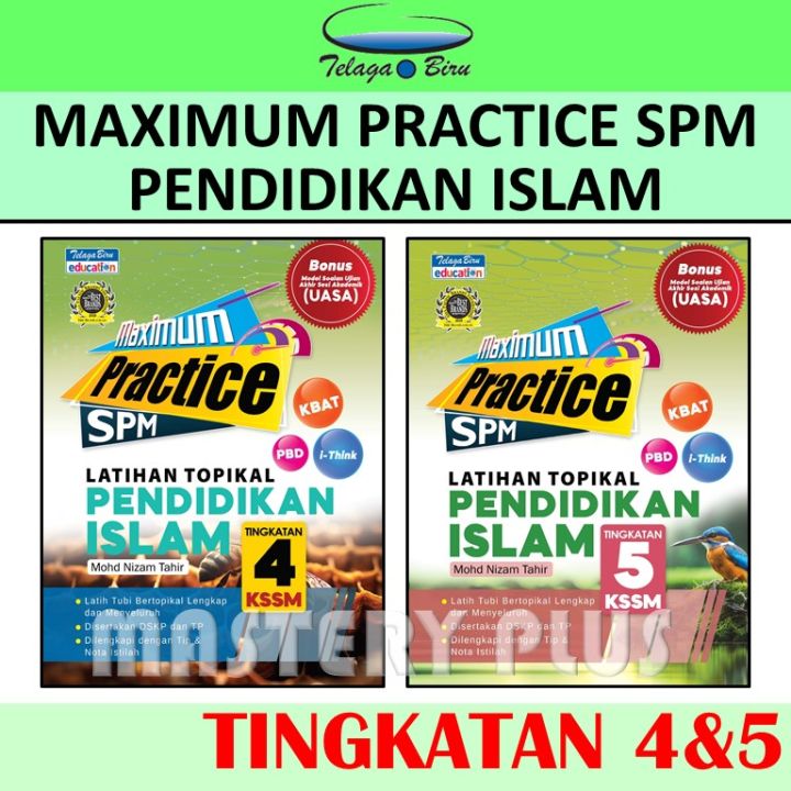 MAXIMUM PRACTICE SPM LATIHAN TOPIKAL PENDIDIKAN ISLAM TINGKATAN 4 ...